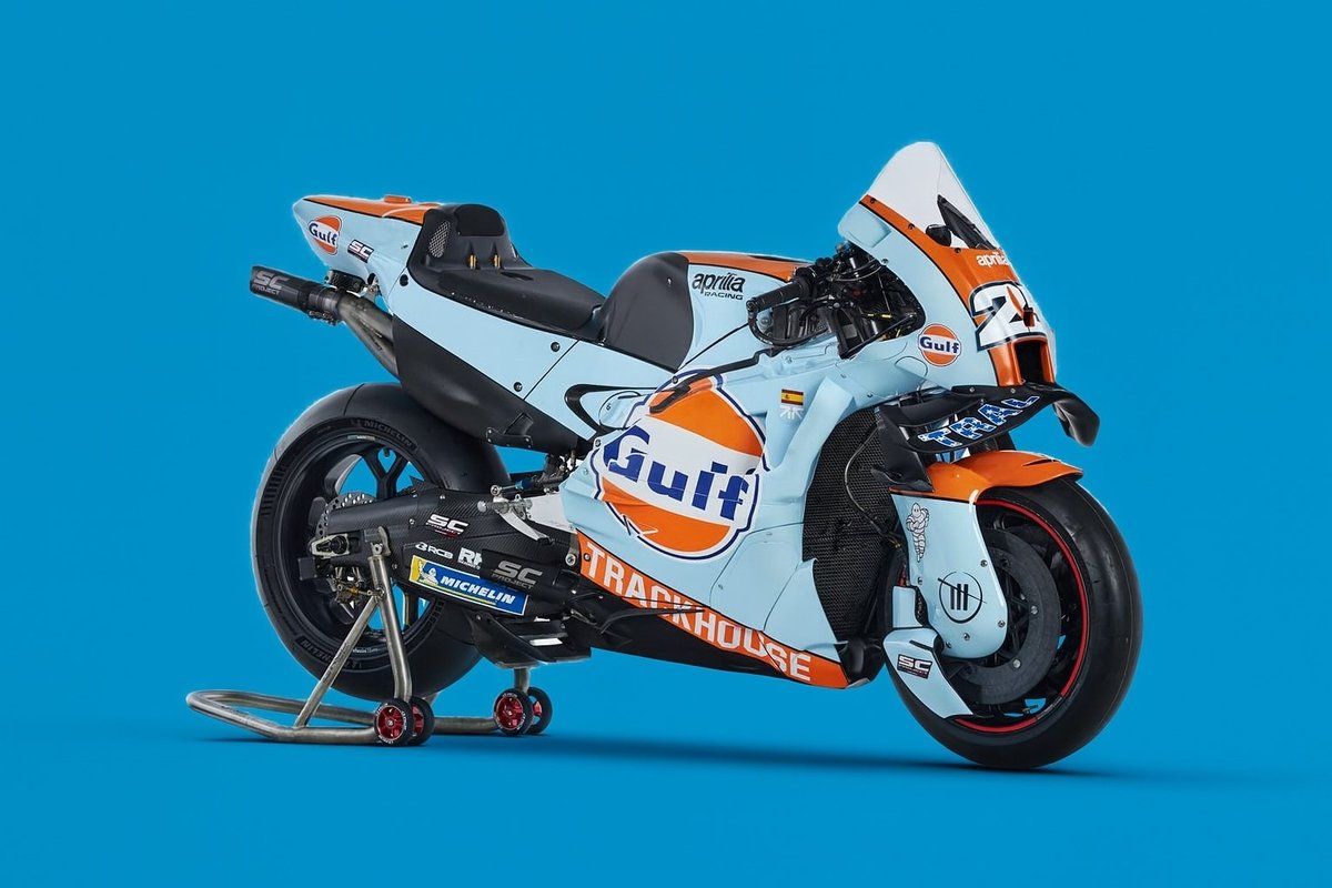 Fãs definem pintura da Trackhouse MotoGP Team em parceria com a Gulf ...